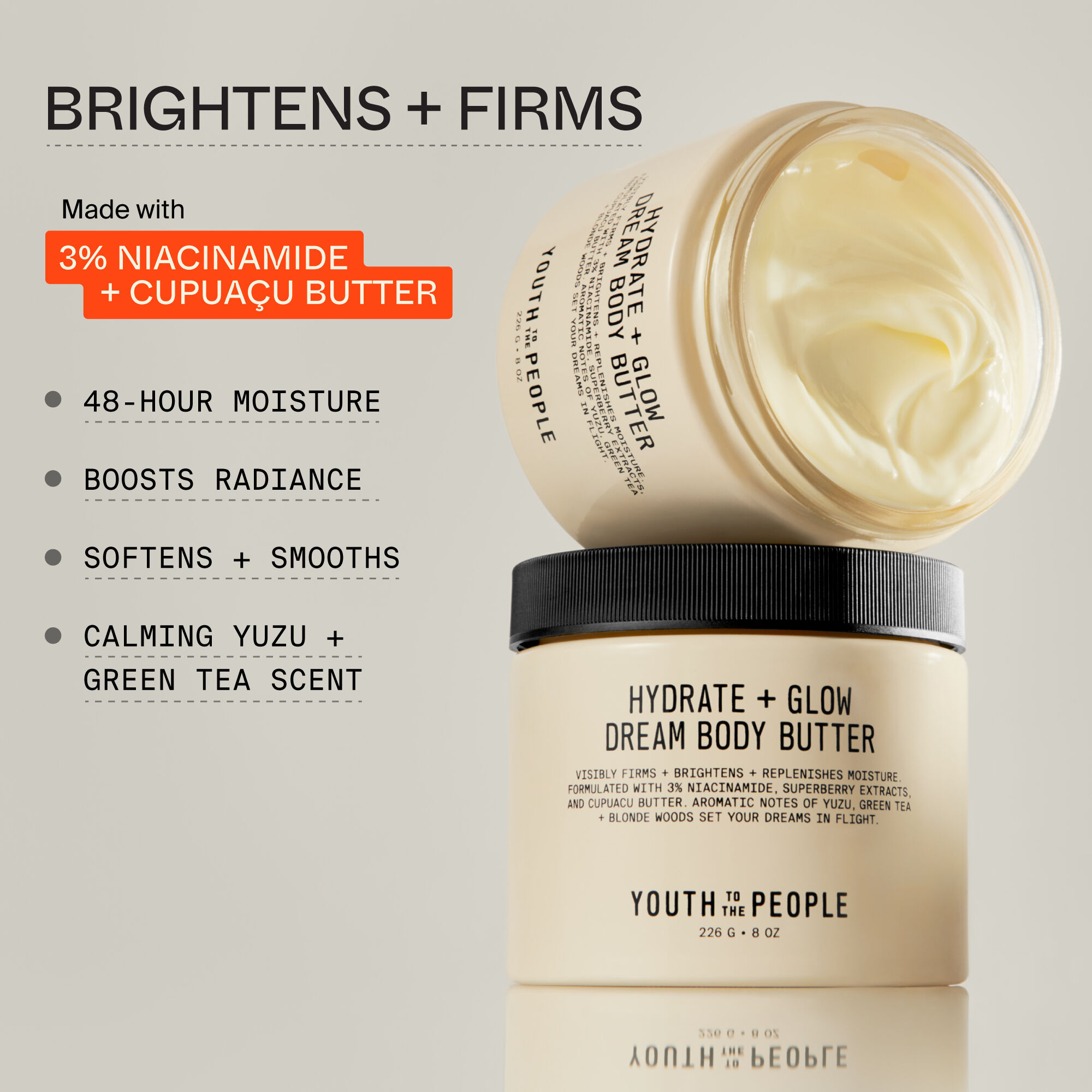 Superberry Hydrate + Glow Dream Body Butter | Youth To The People